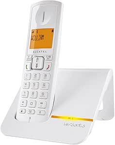 Alcatel Versatis F200 - Teléfono fijo digital inalámbrico, color ...