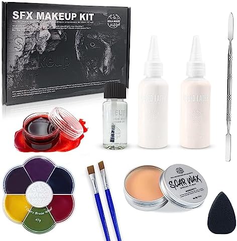 سعر VIOLA HOUSE SFX Makeup,Halloween Makeup,Face Body Paint+Scar Wax ...