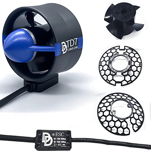 TD7 ROV Underwater Thruster 5.8KG Thrust Brushless Motor with bi ...