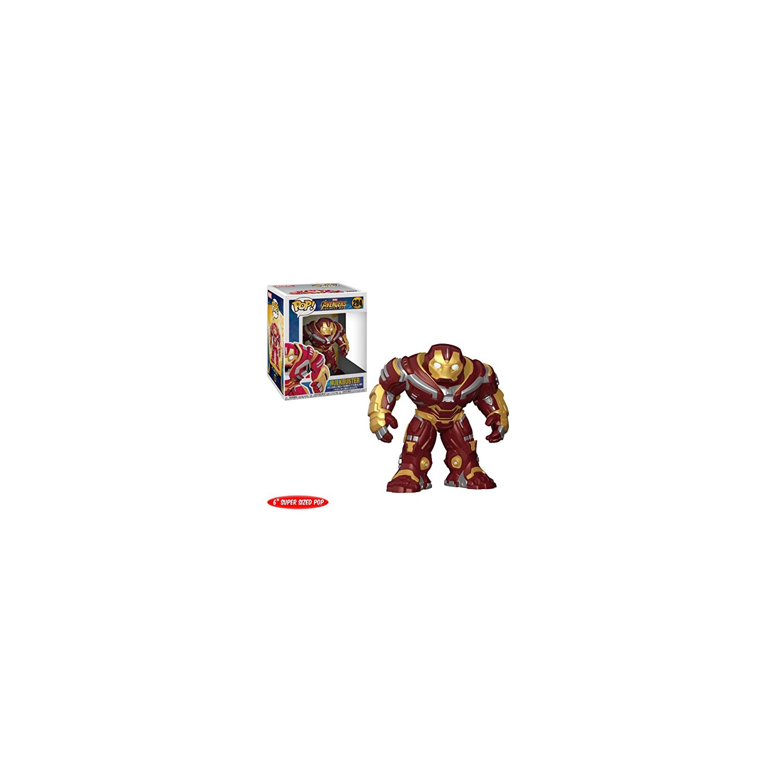 Funko Pop! Marvel: Avengers Infinity War 6" Hulk buster Figure ...