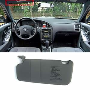 Amazon.com: HYUNDAI Interior Sun Visor Shade LH Gray For 2001-2006 ...