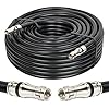 MOOKEERF RG11 Coaxial Cable - 100ft F Type, Low Loss, 14AWG, 75ohm ...