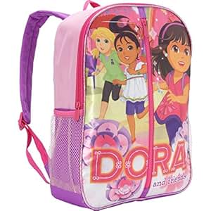 Amazon.com: Nickelodeon Dora and Friends Backpack (Purple): Sports ...