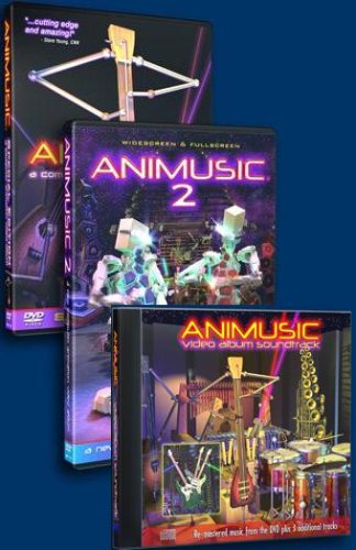 Amazon.com: Animusic DVD#1 and #2 with Music CD #1: Movies & TV