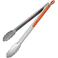 Amazon.com: 18/8 Stainless Steel Kitchen Tong: U-Taste 12 inch Large ...