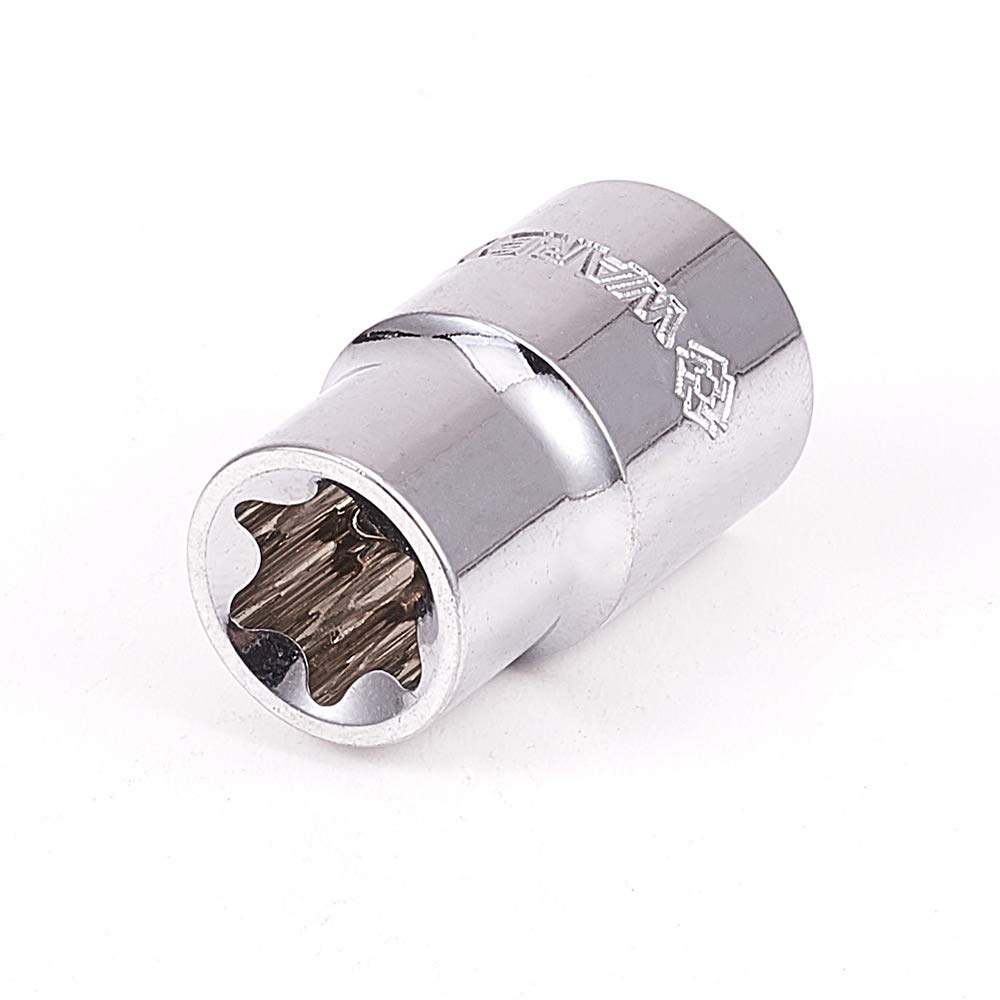Utoolmart 3/8inch Drive 6 Point E12 External Torx Impact Shallow Socket ...
