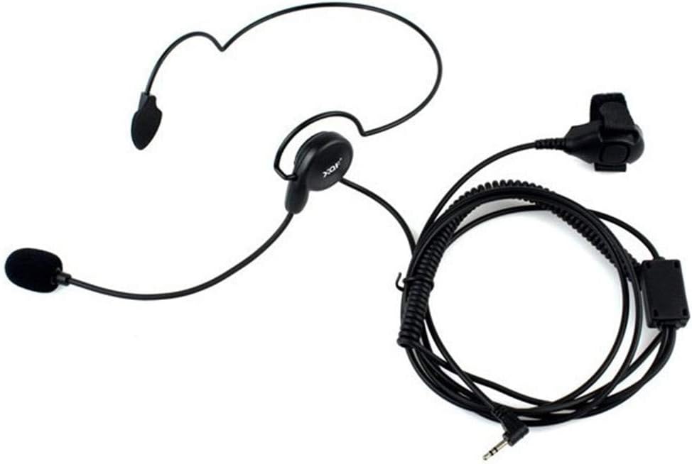 Amazon.com: XQF Behind-The-Head Headset with Microphone Walkie Talkies ...