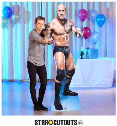 Official Star Cutouts WWE The Rock Dwayne Johnson ‘Just Bring It ...