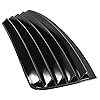 IKON MOTORSPORTS Window Louver, Compatible with 2008-2023 Dodge Challenger, Rear Window Louver ...