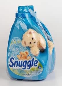 Amazon.com: Ultra Snuggle 3X Concentrate Liquid Fabric Softener, Blue ...