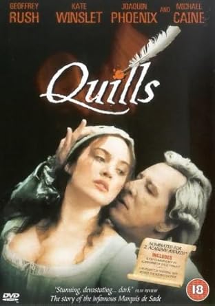Quills [DVD] [2001]: Amazon.co.uk: Geoffrey Rush, Kate Winslet, Joaquin ...