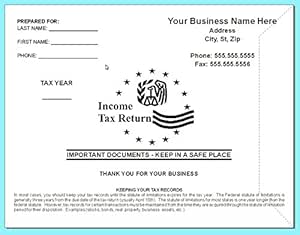 Amazon.com : Printed Income Tax Envelopes - Qty 500 : Office Products