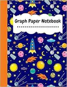 Graph Paper Notebook: galaxy notebooks and journals / galaxy notebook ...