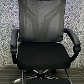 Hbada Ergonomic Office Recliner Chair with Footrest, High-Back Desk ...