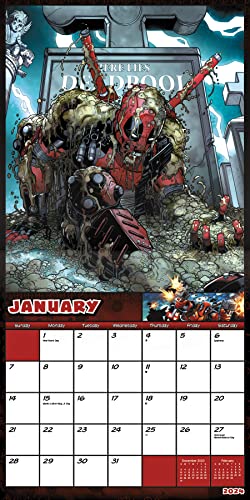 2024 Marvel Deadpool Wall Calendar on Galleon Philippines