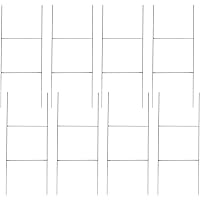 Amazon.com : 8 Pack Heavy Duty Metal H-Stakes H Frame Wire Stakes, 17.4 ...