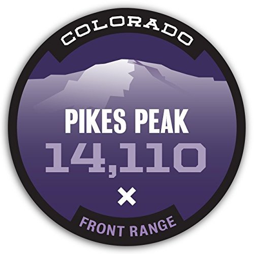 Amazon.com: 14ers Stickers - Pikes Peak