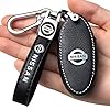 Leather Car key fob cover Repalcement for Nissan 350Z 370Z Altima ...