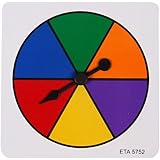 Amazon.com: hand2mind Color and Number Spinner Wheel, Plastic Square ...