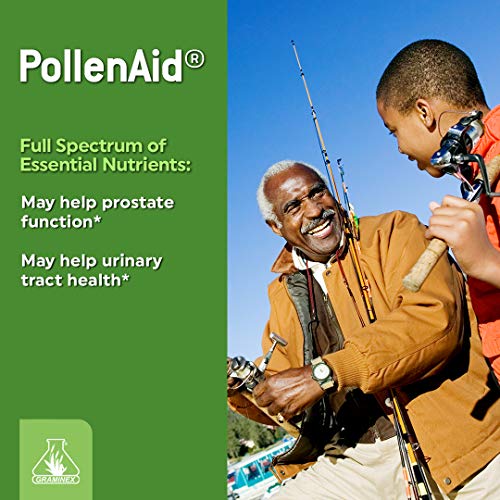 Suplemento de próstata Graminex PollenAid: soporte de próstata ...