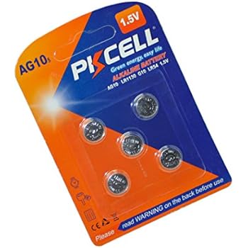 Amazon.com: Vinnic Ag10 L1131 189 V10Ga Rw89 D189 Alkaline Battery (10 ...