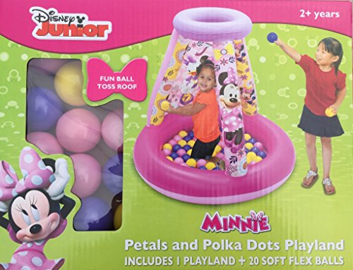 Disney Junior Minnie Mouse Clubhouse Inflatable Ball Pit - Import It All