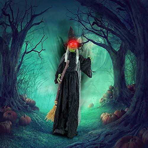 Halloween Haunters Life-Size Animated Standing Swaying Speaking Scary ...