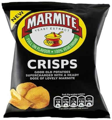Marmite Crisps 34.5 g (Pack of 32): Amazon.co.uk: Grocery