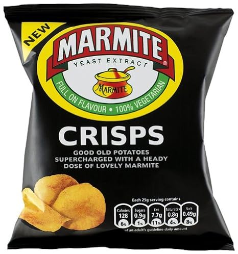 Marmite Crisps 34.5 g (Pack of 32): Amazon.co.uk: Grocery