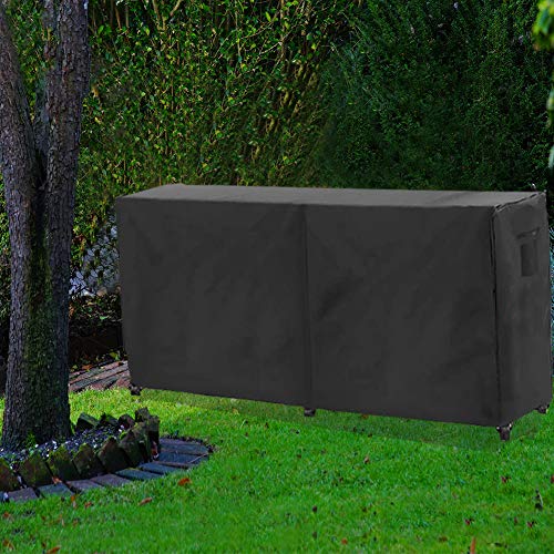 EVEDM Log Rack Covers Waterproof Firewood Rack Cover 8 FT, Heavy Duty ...
