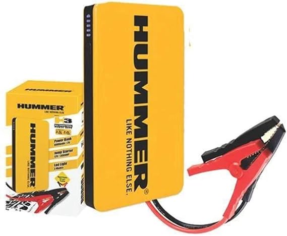 Hummer H3 multifuncional Power Bank 6000 mAh/Jump Starter/LED Light ...