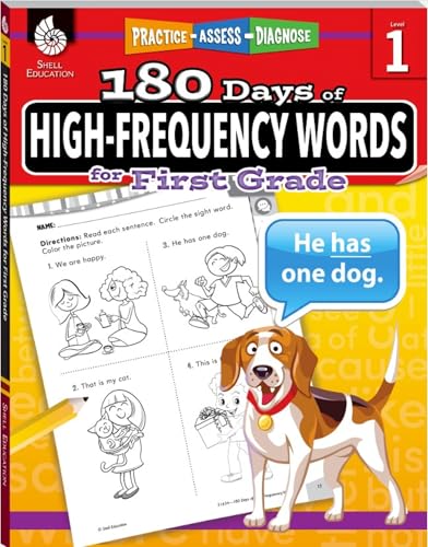 Mua Shell Education 180 Days of High-Frequency Words for First Grade ...