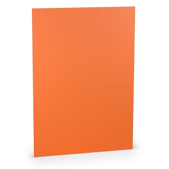 Paperado 100gsm A4 Paper - Orange (Pack of 10): Amazon.co.uk: Office ...