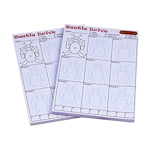 Beetle Drive Score Pads for Beetle game: Amazon.co.uk: Toys & Games