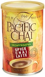 Amazon.com : Pacific Chai Decaffeinated, Spice Chai Latte Mix, 10-Ounce ...