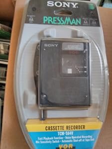 Amazon.com: Sony Pressman TCM-S64V Cassette Recorder: Home Audio & Theater