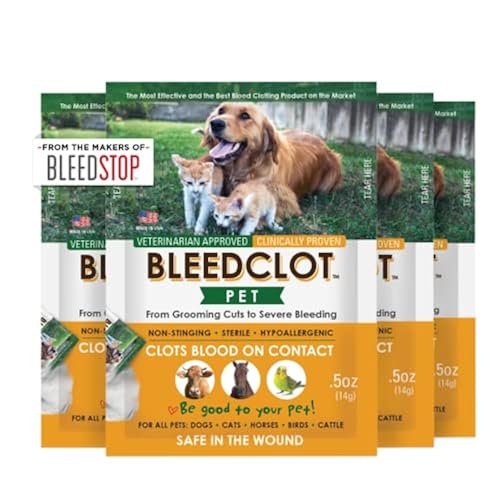 BleedClot Pet First Aid Blood Clotting Powder | The Best for All ...