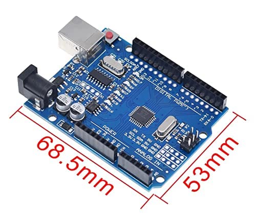 UNO R3 Arduino Compatible Board, 2-Unit Pack! Equipped With Atmega 328P ...