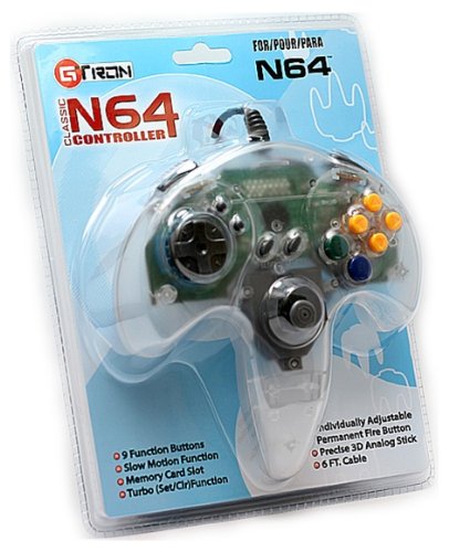 Amazon.com: N64 Controller - Clear Clear: Video Games