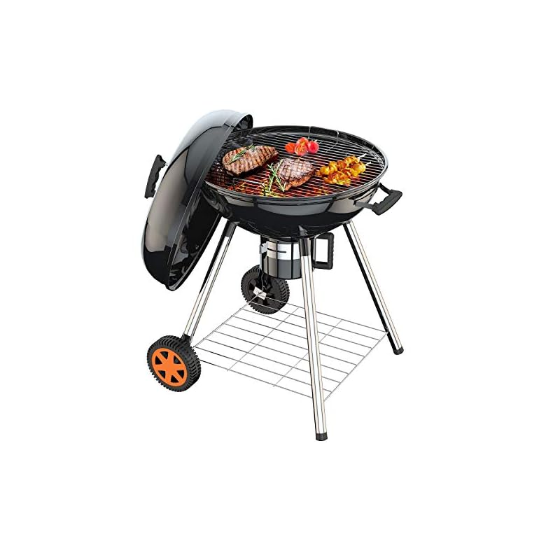 Member's Mark 35" Traditional Barrel Barbecue Grill - thehostafarm.com