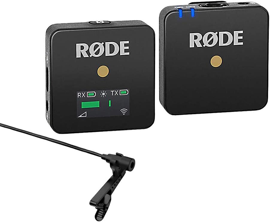 Rode Wireless GO Compact Microphone System Includes Tansmitter and ...