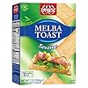 Snacktery Sesame Melba Toast Crackers - Thin and Crispy Flatbread ...