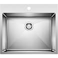 BLANCO 522136 QUATRUS R15 Drop-In or Undermount Laundry Sink, Stainless ...