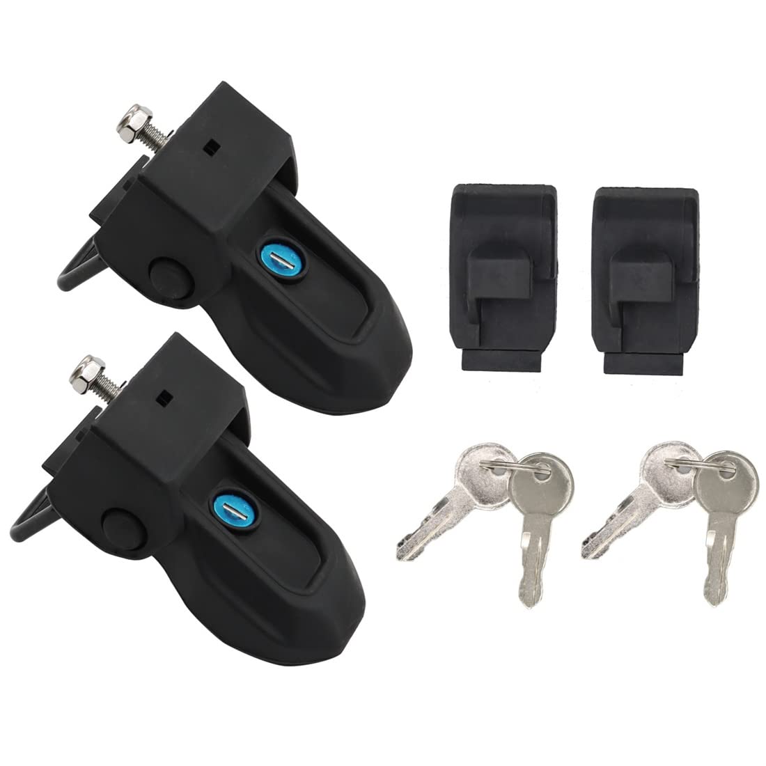 Nakkaa Locking Hood Latch Catch with Lock Compatible with Wrangler JL ...