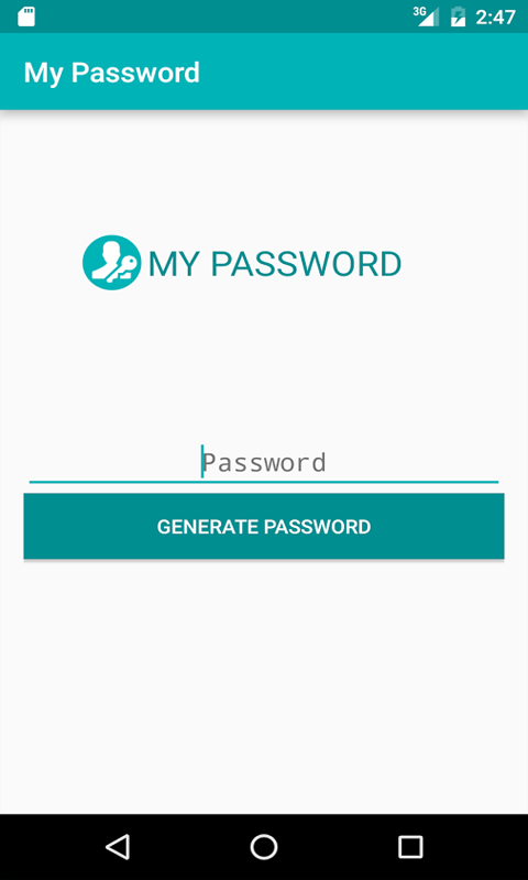My Password:Amazon.com:Appstore for Android