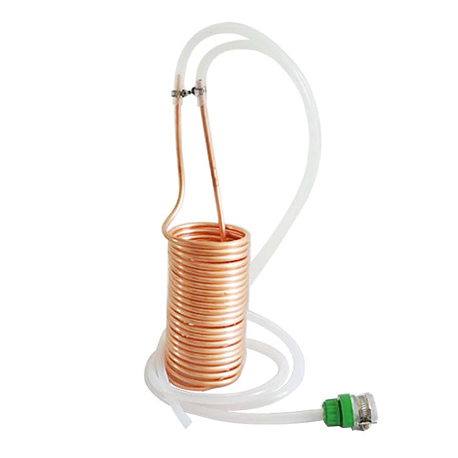 YUEWO 26 ft Copper Immersion Wort Chiller Coil Homebrew for Beer ...
