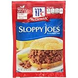 Amazon.com : McCormick Sloppy Joes Seasoning Mix, 1.31 oz (Pack of 12 ...