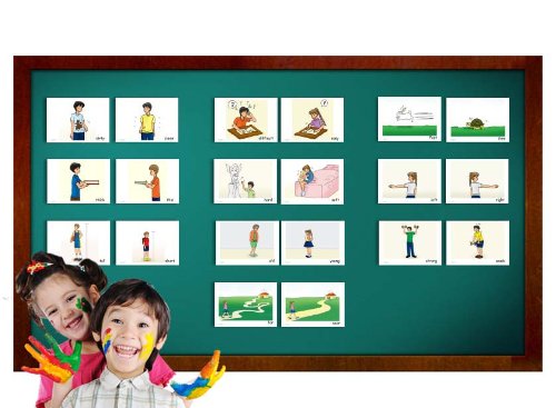 Buy English Step Up Flash Cards Kit to Teach Elementary Level Students ...