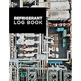 Refrigerant log book: refrigerant tracking log book, keep a record of ...