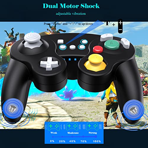 EXLENE Gamecube Controller Switch, Wireless Switch Pro Controller for ...